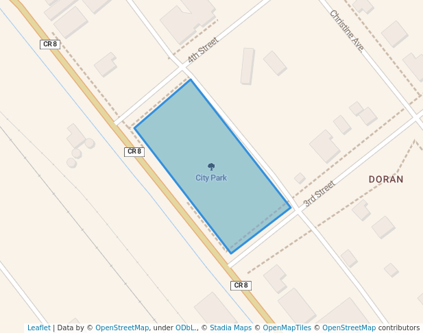 City Park in Doran | Map and Routes