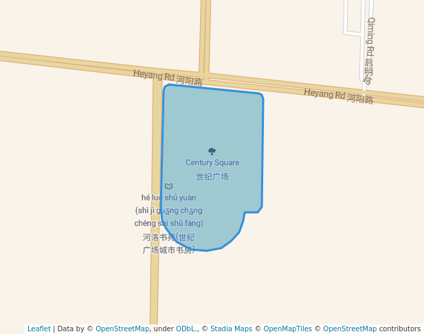 Century Square in Luo Yang Shi | Map and Routes