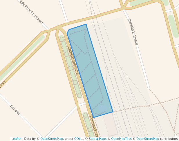 Plazoleta Obreros del Riel in Saavedra | Map and Routes
