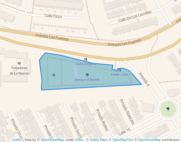 parque el florido in Tijuana | Map and Routes