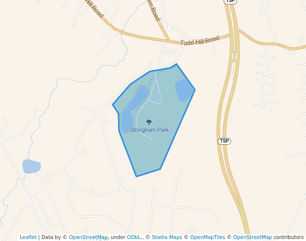 Stringham Park in Poughkeepsie | Map and Routes