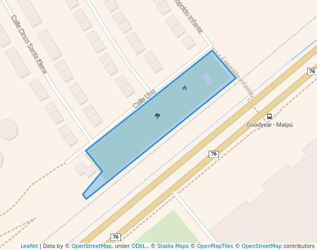 Insa Sur in Maipú | Map and Routes