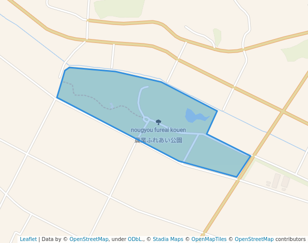 農業ふれあい公園 in Kitakami | Map and Routes