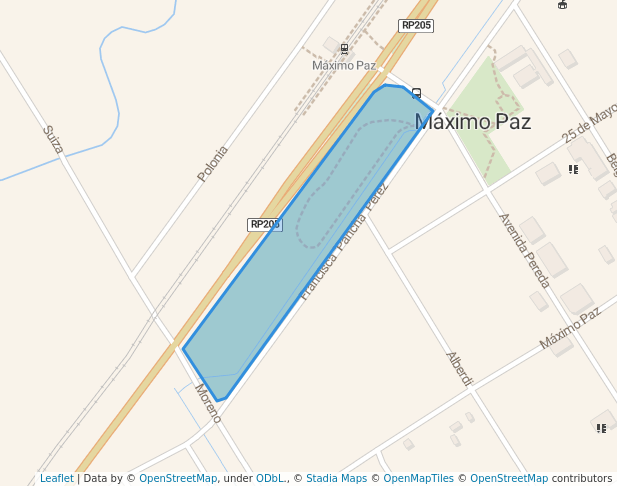 Parador Área de Descanso in Cañuelas | Map and Routes