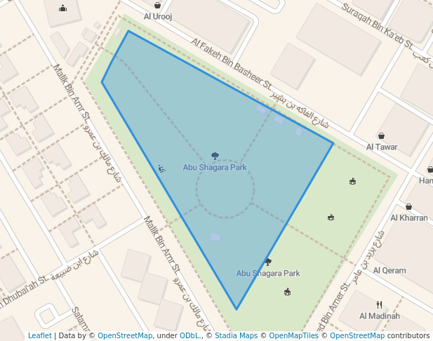 Abu Shagara Park in Sharjah | Map and Routes