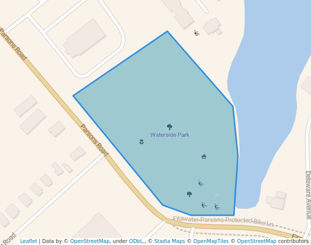 Waterside Park in Salisbury | Map and Routes