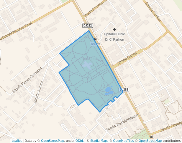 Parcul Copou in Iași | Map and Routes