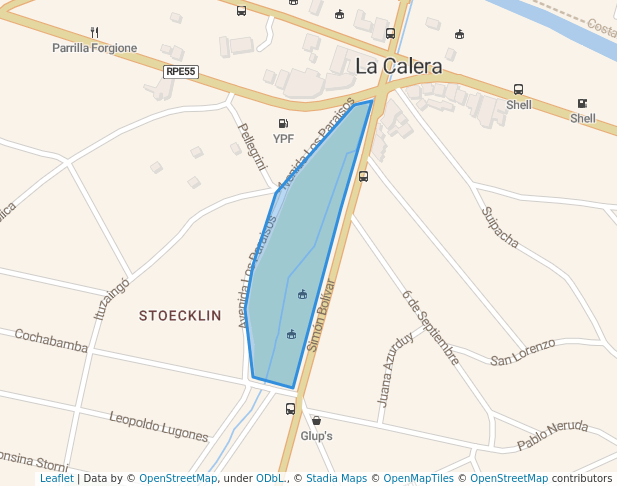 Parque de la Familia in La Calera | Map and Routes