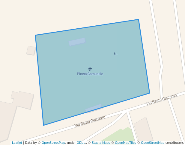 Pineta Comunale in Bitetto | Map and Routes