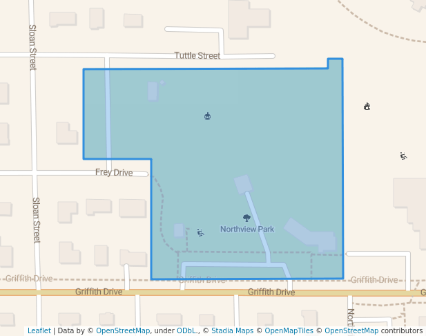 Northview Park in Manhattan | Map and Routes