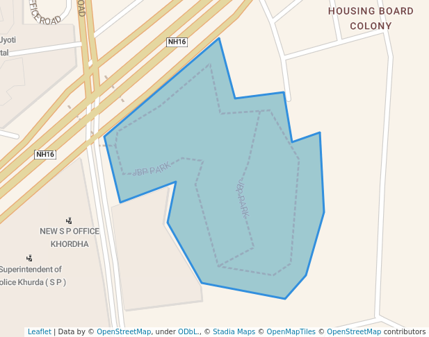 Janaki Pattnaik Park ( Khurdha) in Khordha | Map and Routes