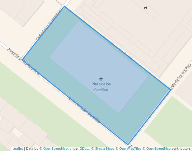 Plaza de los Castillos in Alcorcón | Map and Routes