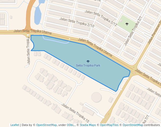 Setia Tropika Park in Johor Bahru | Map and Routes