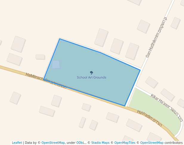 School Art Grounds in Savyon | Map and Routes