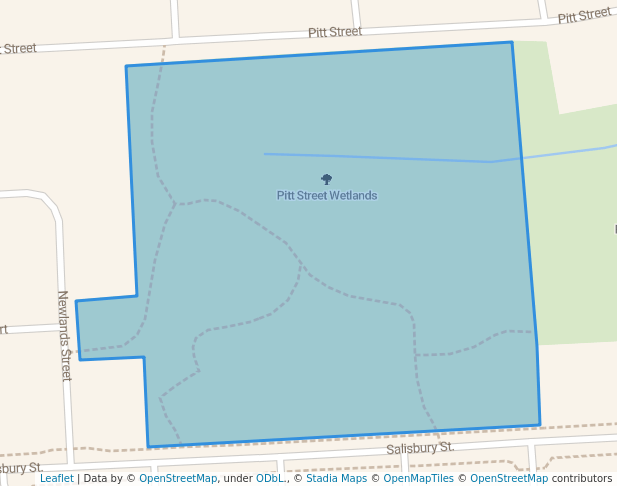 Pitt Street Wetlands in Redland Bay | Map and Routes