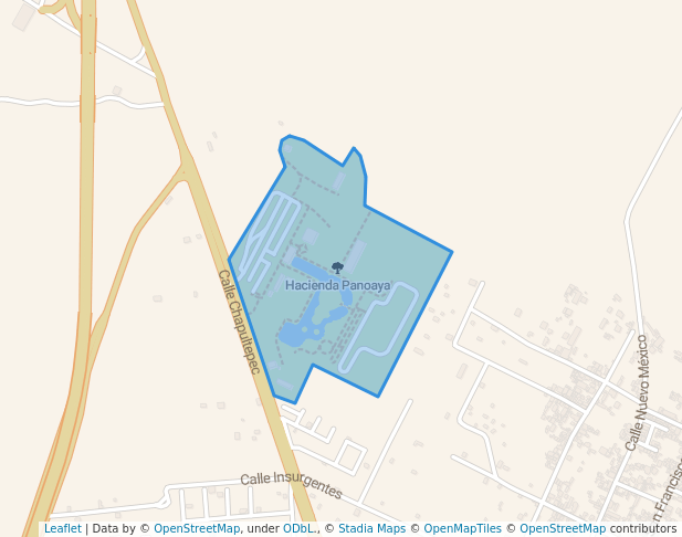 Hacienda Panoaya in Amecameca de Juárez | Map and Routes