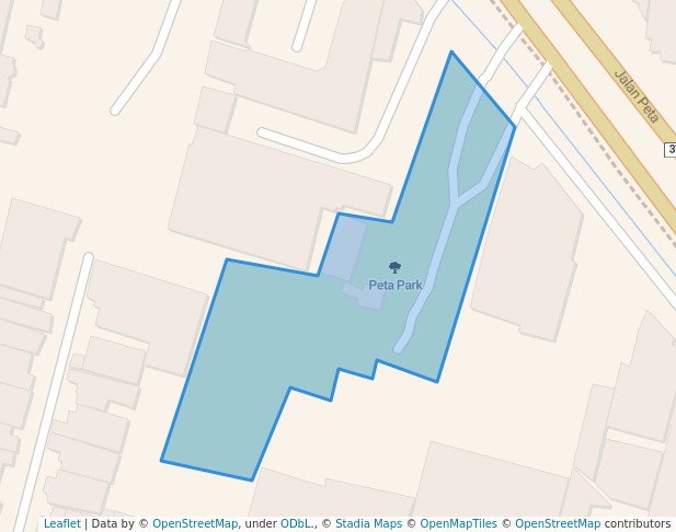 Peta Park in Bandung | Map and Routes