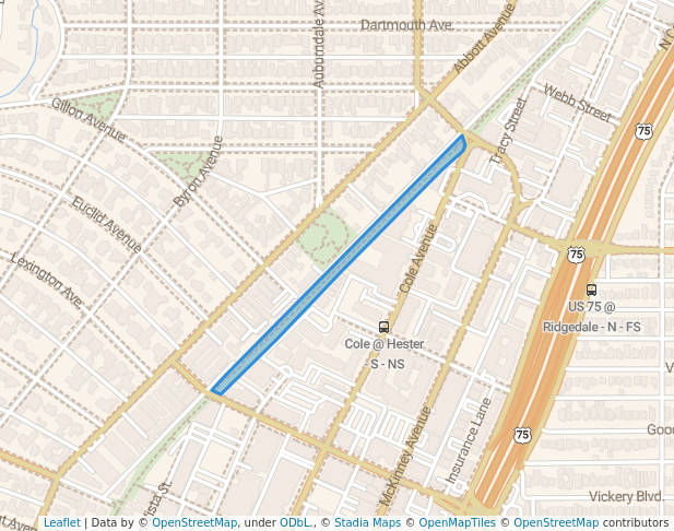 Katy Trail Greenbelt in Dallas | Map and Routes