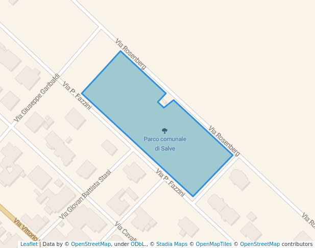 Parco comunale di Salve in Salve | Map and Routes