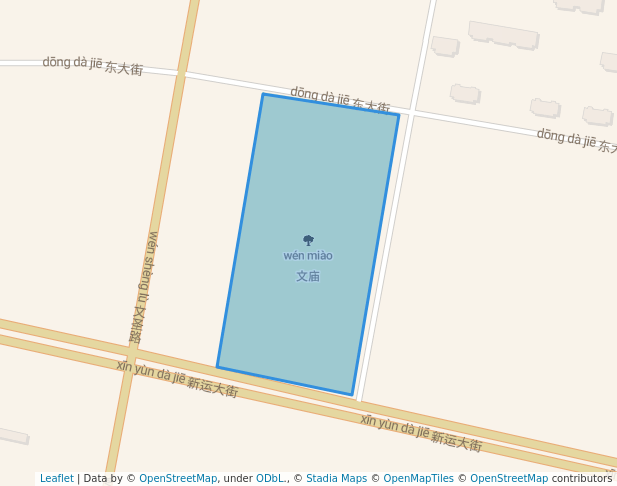 文庙 in Liao Yang Shi | Map and Routes