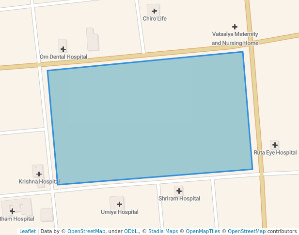 Sardar Garden in Kalol | Map and Routes