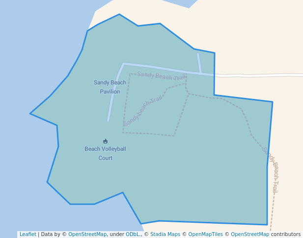 Sandy Beach Park in Heber Springs | Map and Routes