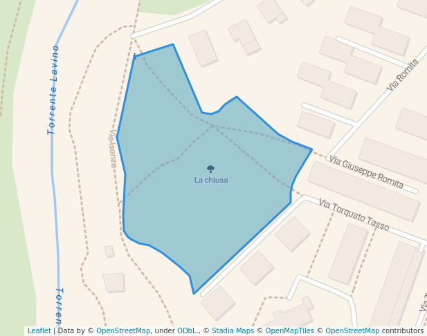 La chiusa in Zola Predosa | Map and Routes