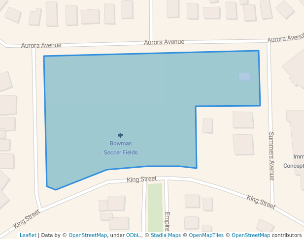 Bowman Soccer Fields in Kapuskasing | Map and Routes
