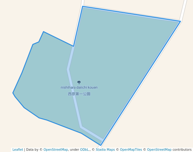 西原第一公園 in Uruma | Map and Routes