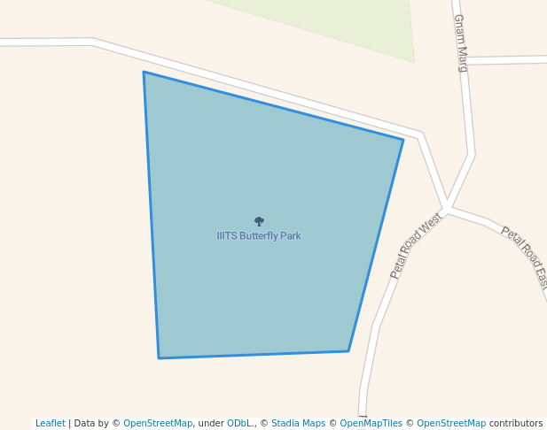 IIITS Butterfly Park in Sri City | Map and Routes