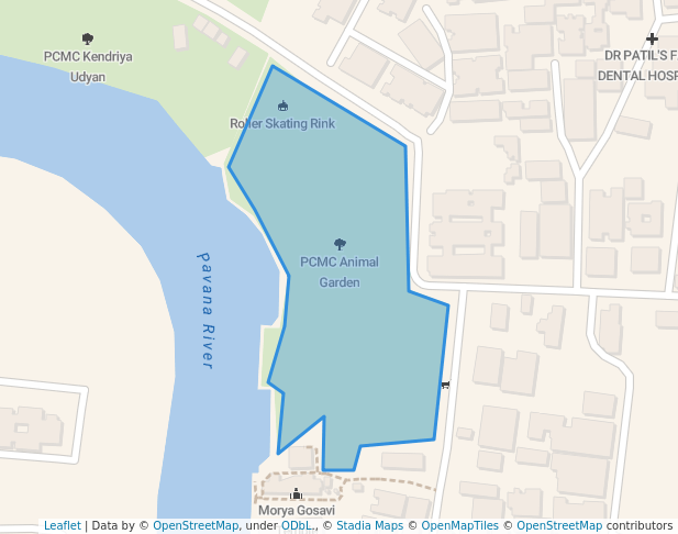 PCMC Animal Garden in Pimpri-Chinchwad | Map and Routes