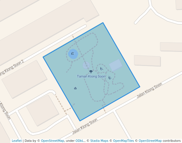 Taman Kiong Soon in Sarikei | Map and Routes