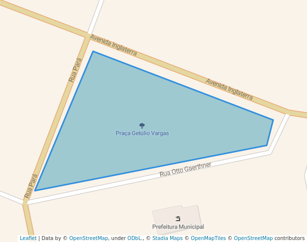 Praça Getúlio Vargas in Cambé | Map and Routes