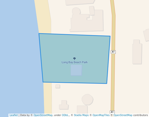 Long Bay Beach Park in Negril | Map and Routes