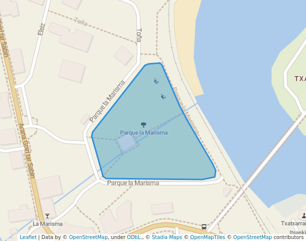 Parque la Marisma in Sukarrieta | Map and Routes