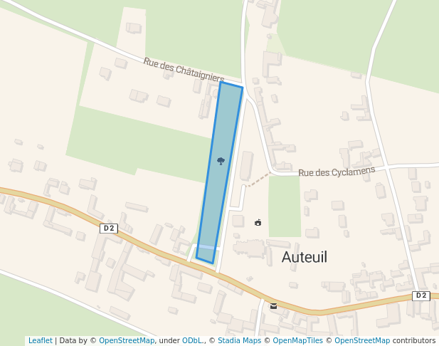 parc promenade in Auteuil | Map and Routes