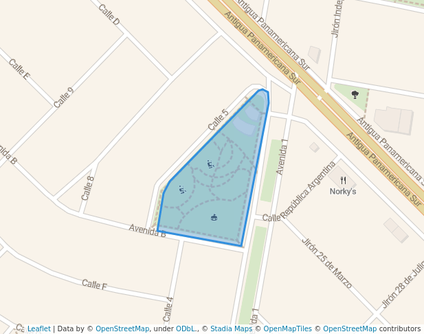 Parque Santa Fé in Lurín | Map and Routes