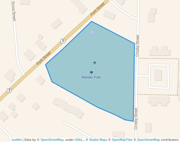 Marden Park in Orono | Map and Routes