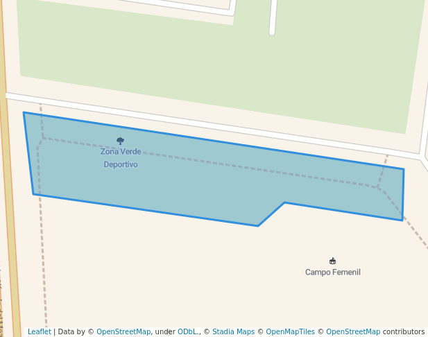 Zona Verde Deportivo in Valle de Chalco Solidaridad | Map and Routes
