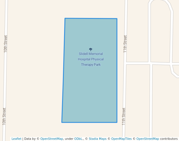 slidell memorial hospital physical therapy park in Slidell | Map and Routes
