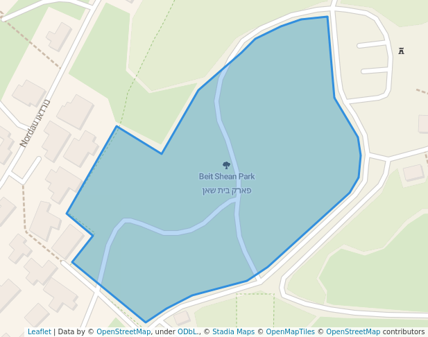 Beit Shean Park in Beit She'an | Map and Routes