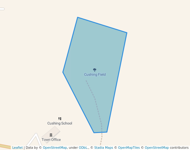 Cushing Field in Cushing | Map and Routes