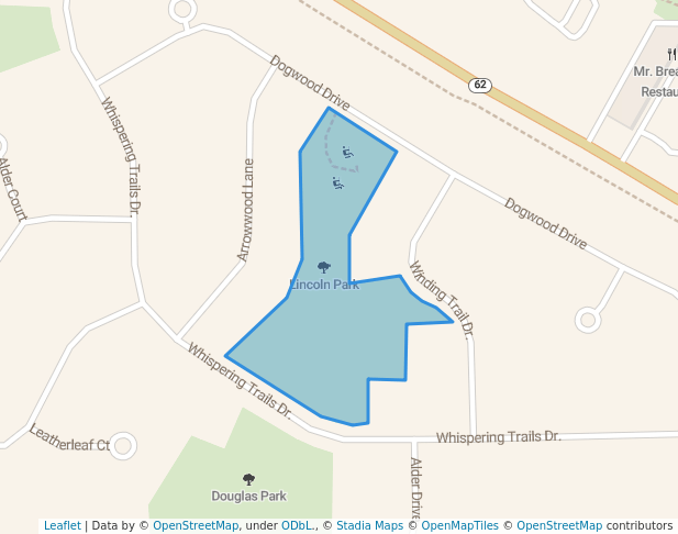 Lincoln Park in Hoffman Estates | Map and Routes