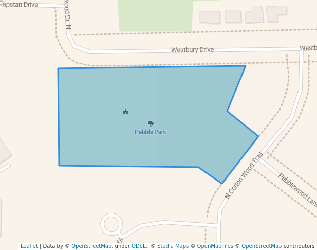 Pebble Park in Hoffman Estates | Map and Routes