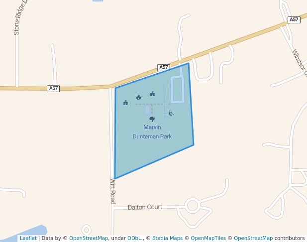 Marvin Dunteman Park in South Barrington | Map and Routes