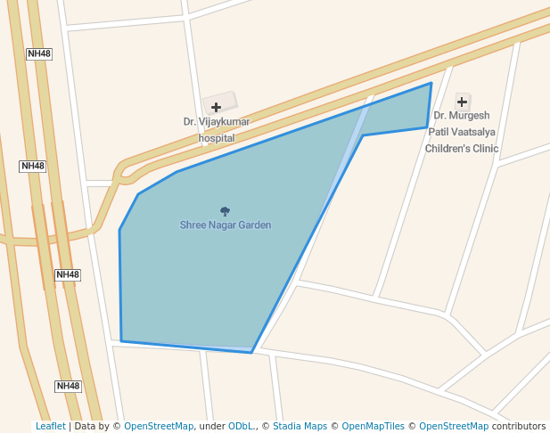 Shree Nagar Garden in Belagavi | Map and Routes
