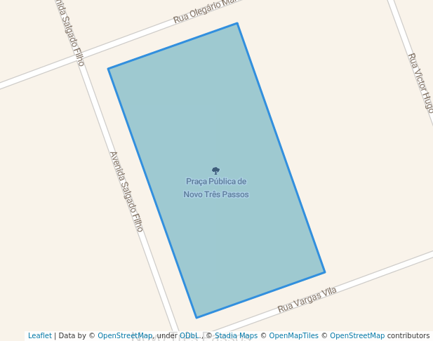 Praça Pública de Novo Três Passos in Novo Três Passos | Map and Routes