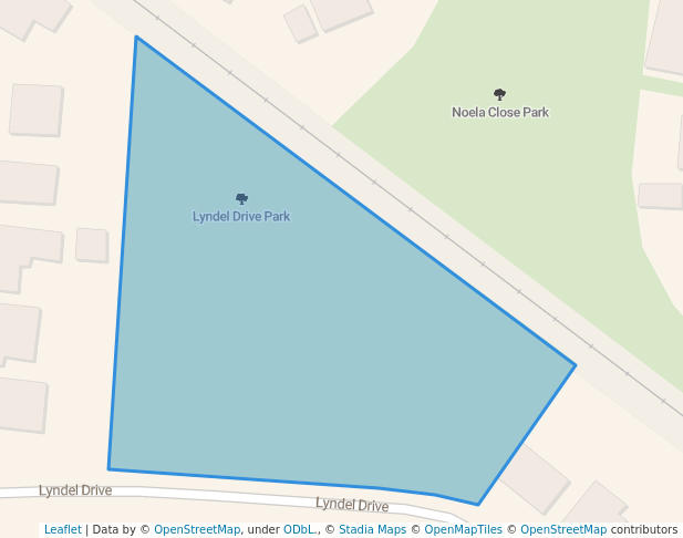 Lyndel Drive Park in Woree | Map and Routes