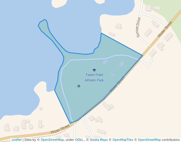 Taylor Field Athletic Park in Iola | Map and Routes