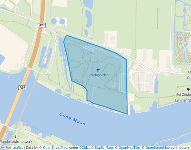 Vredepolder in Barendrecht | Map and Routes